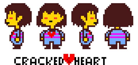 Frisk Sprite Sheet No Walking Sprites Pixel Art Maker
