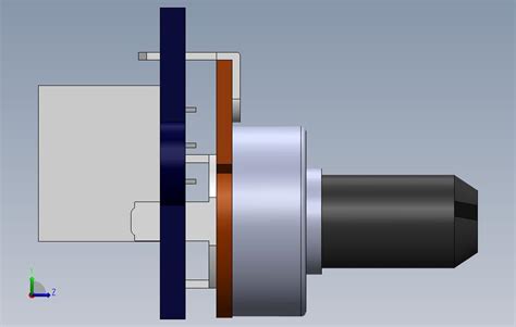 格罗夫旋转角度传感器（p）v12solidworks 2016模型图纸免费下载 懒石网