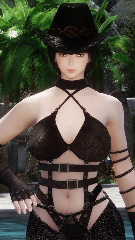 Cbbe Sexy Leather Clothes Bodyslide Hdt