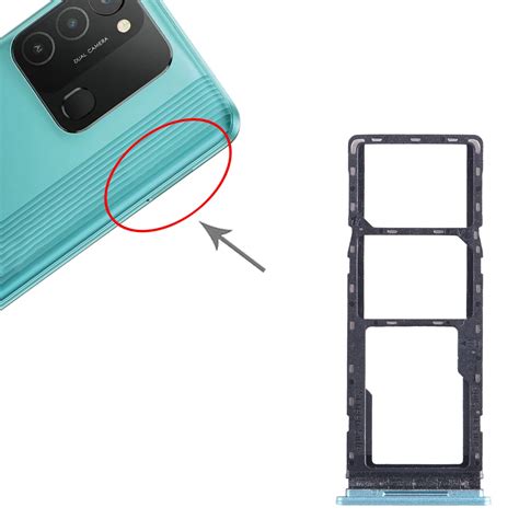 For Tecno Spark 8c Kg5k Sim Card Tray Sim Card Tray Micro Sd Card