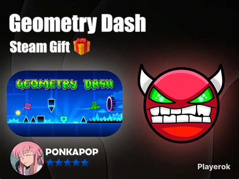 Купить Geometry Dash Steam T🎁 Россия Steam за 199 ₽ Игры Steam