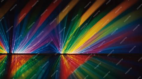 Detailed Closeup Of A Diffraction Grating Pattern Premium Ai Generated Image