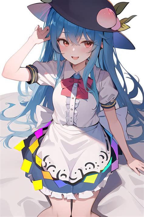 比那名居天子 「天子さん東方project比那名居天子 」kaeshiro👑💎🔱⚜️🏆🎖️🏅🥇🥈🥉🎗️🎀のイラスト