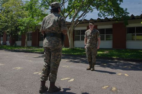 Dvids Images U S Marines Inspect Brazilian Marine Corps Recruit