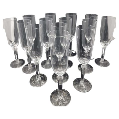 Tiffany Hampton Crystal Champagne Flutes For Sale At 1stdibs Tiffany