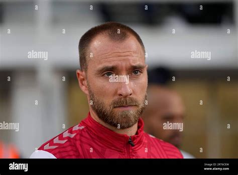 September 10 2023 Christian Eriksen Denmark Looks On During A Group