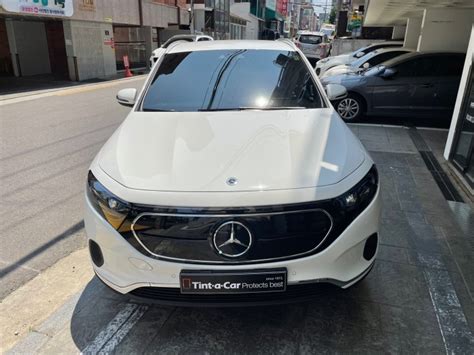 벤츠 Eqa 전면 썬팅 재시공 글라스틴트 선셋30 네이버 블로그