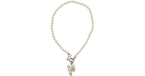 Vivienne Westwood Orietta Embellished Necklace Lyst