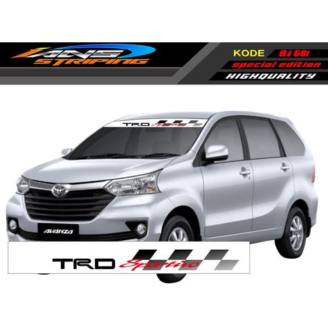 Jual Stiker Kaca Depan Mobil L300 Stiker Kaca Depan Pick Up Decal