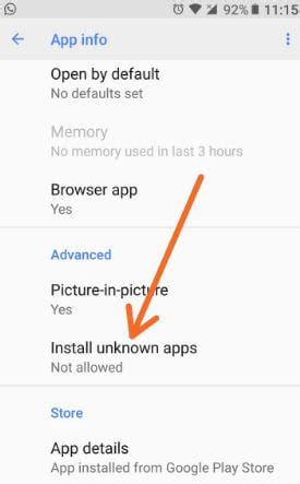 How To Enable Unknown Sources Android Oreo Device