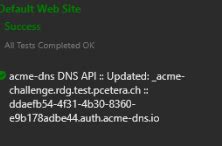 TXT Lookup Error For Acme Challenge Question Certify The Web Support Community