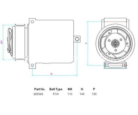 China External Control Variable Displacement 7seu Replacement Air Conditioning Compressor