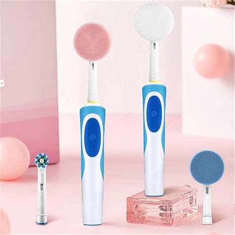 칫솔 교체 구강 브러시 B 실리콘 클렌징 머리 얼굴 피부 관리 도구 얼굴 클렌징 브러시 전동 Aliexpress