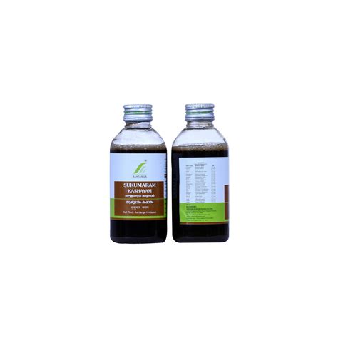 SUKUMARAM KASHAYAM – 200ML - ASHTANGA Ayurvedics