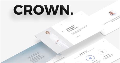 Crown Powerpoint Template Incl Powerpoint And Minimal Envato