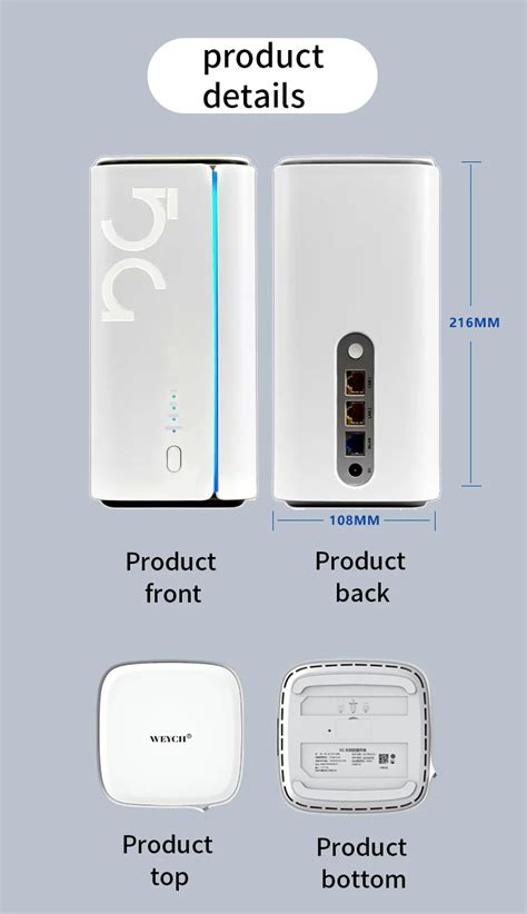 5g Cpe Router With Sim Card Slot Wifi 6 Unlocked 5g Wifi Router Buy