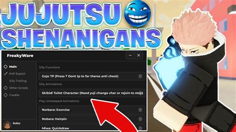 Overpowered New Jujutsu Shenanigans Scripthack Autofarm Kill Aura