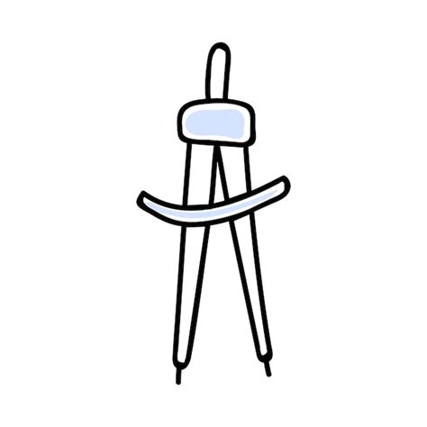 Premium Vector Compasses In Doodle Style