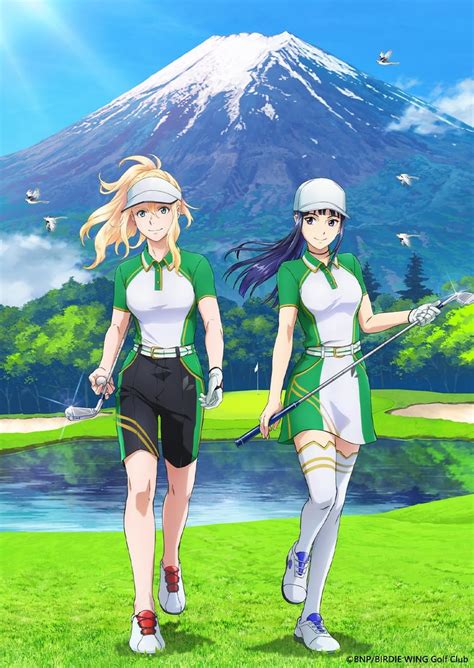 Eve And Amawashi Aoi Birdie Wing Golf Girls Story Drawn By Ajiki