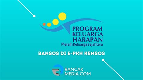 Cara Daftar Dan Cek Penerima Bansos Di E PKH Kemsos