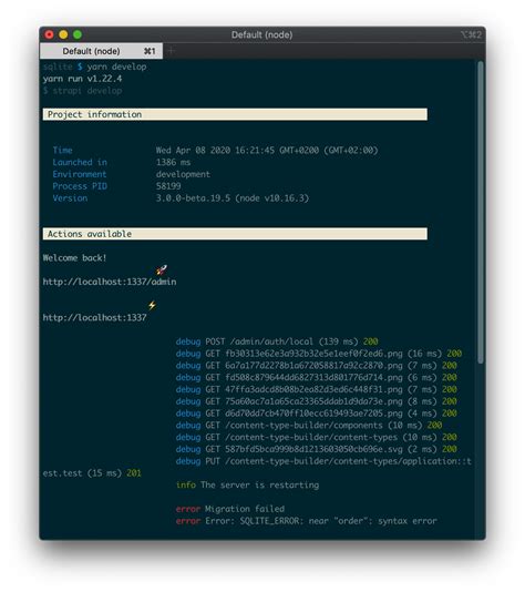 Cannot Create Content Type Named Order With Sqlite · Issue 4983