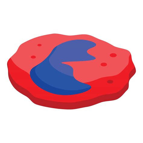 Monocyte Immune Cell Engulfing Bacteria With Pseudopods In Isometric