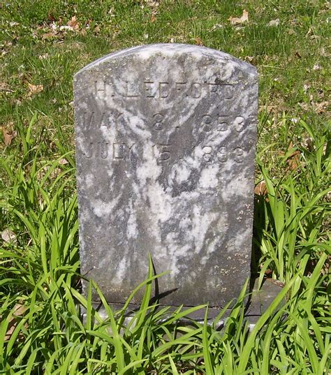 Henry T Ledford 1853 1893 Find A Grave Memorial