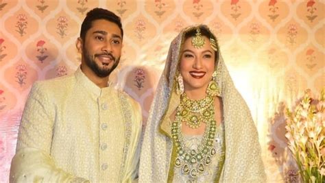 Gauahar Khan Zaid Darbars Wedding Pictures Out Couple Looks Splendid
