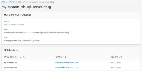 Amazon Rds Custom For Sql Serverを試してみた Reinvent Developersio