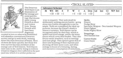 The Wfrp Story Xli Role Model Awesome Lies