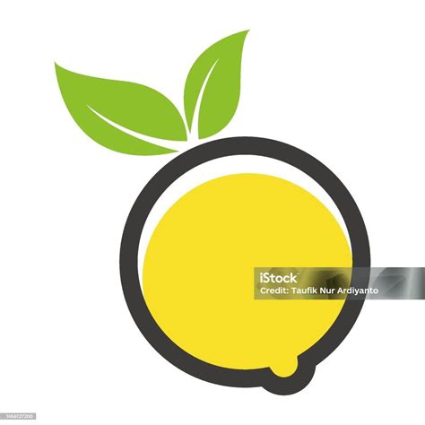 Lemon Icon Logo Design Stock Illustration Download Image Now Citrus