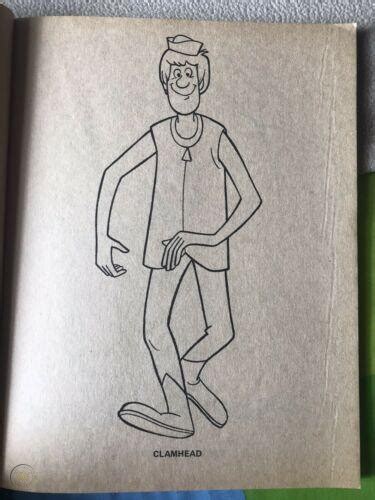 Vintage Jabberjaw And The Neptunes Coloring Book 1977 Hanna Barbera