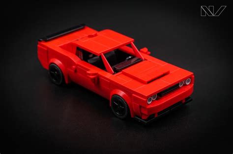 Lego Moc Dodge Challenger Demon By Nv Carmocs Rebrickable Build