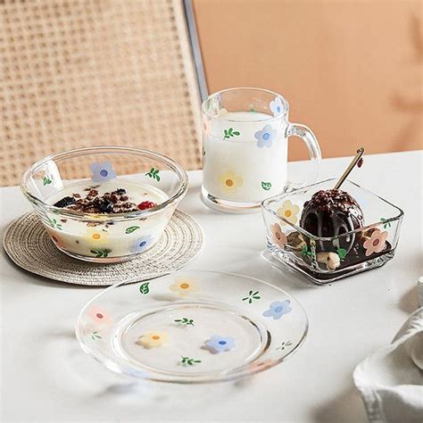 Floral Glassware From Apollo Box Old Fashioned Kitchen Cute Kitchen