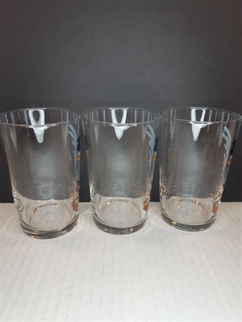 Road Runner Glasses Warner Bros Set Of 3 Vintage 1989 6 Ounces Juice Glasses Etsy