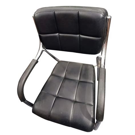 Leather Nilkamal Indus Office Visitor Chair Black At ₹ 4500 In Bengaluru