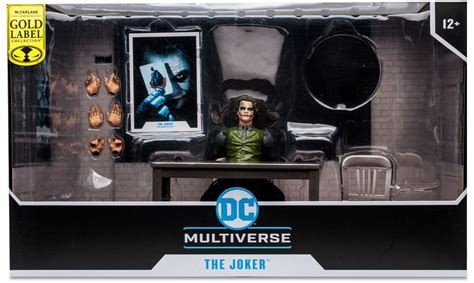 Dc Multiverse The Joker Jail Cell Variant The Dark Knight Gold