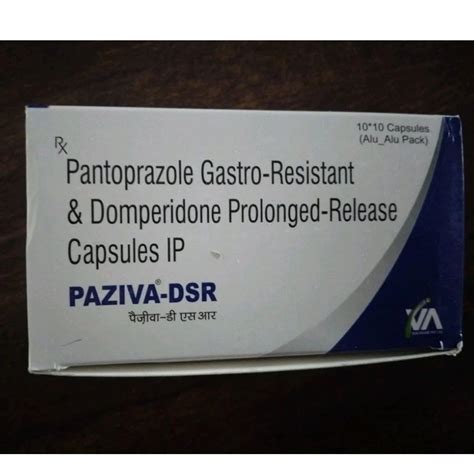 Pantoprazole Gastro Resistant And Domeperidone Prolonged Release Capsule Ip At ₹ 920 Box