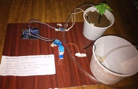 Rahul Solanki On Linkedin I Am Excited To Share My Latest Project Automatic Plant Watering