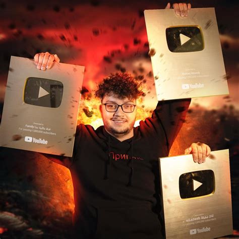 أحمد أبو الرب يحصد جائزة نجم وسائل التواصل الاجتماعي Et بالعربي