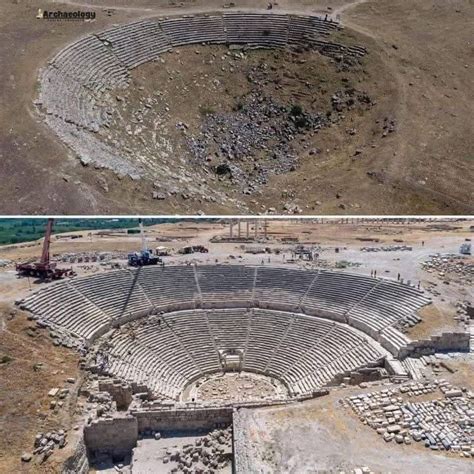 토탈 지중해 지역의 로마 원형극장은 프랑스 튀니지 이탈리아 스페인 리비아 크로아티아 등에 분포되어 있으며 제국 권력의 전성기인 기원전 1세기부터 기원후 2세기