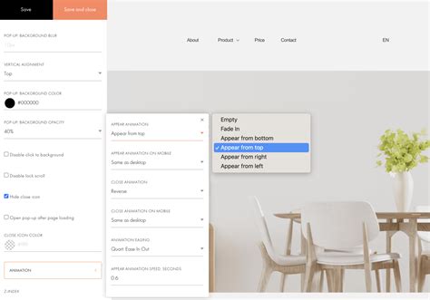 Zero Block In Pop Up New T1093 Block In The Tilda Library