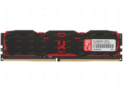 Модуль оперативной памяти GoodRam Iridium (IR-X3000D464L16S/8G) 1x8 ГБ ...