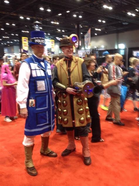 Awesome Tardis Dalek Cosplay At C2e2 Rdoctorwhumour