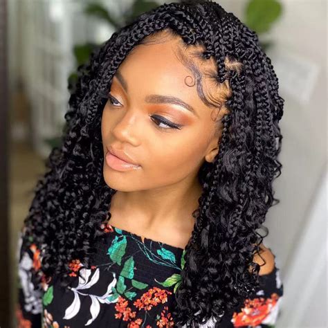 Buy Dorsanee Boho Box Braids Crochet Hair For Black Women 10 Inch