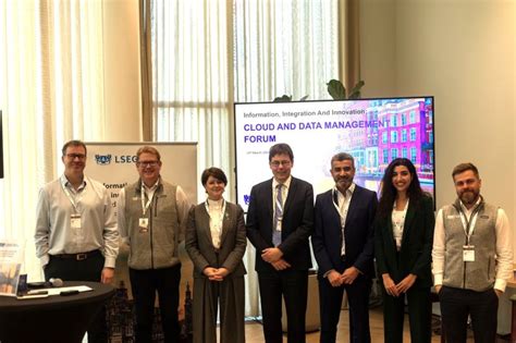 Recently Lseg Had The Pleasure Of Hosting The Cloud And Data Management Forum In Amsterdam The
