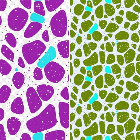 Sea Sponge With Irregular Silhouette Textured Minimal Graphi Seamless Pattern Tile World Ocean