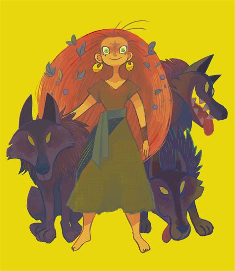 Mebh Og Mactire Wolfwalkers Drawn By Katouosoraku Danbooru