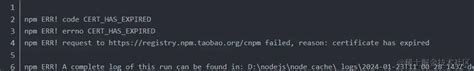 一次性带你解决 Node、npm 和镜像源版本问题前端在启动项目时，常常会遇到很多莫名其妙的问题 像这样 又像是这样 掘金