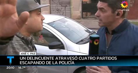 Un Periodista De Telenoche Fue Amenazado En Vivo Por El Hermano De Un
